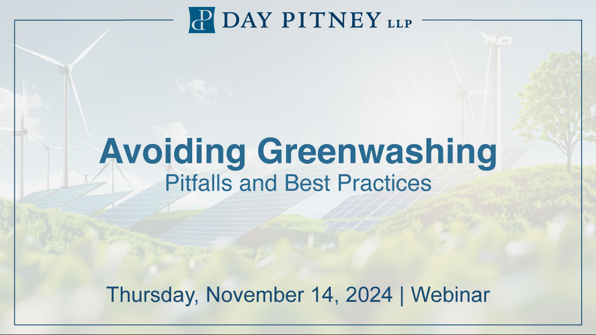 Avoiding Greenwashing: Pitfalls and Best Practices Webinar